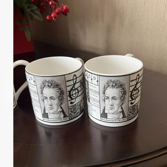 Wedgwood | Dining | Beethoven Bone China Mug Made In England Vintage ...